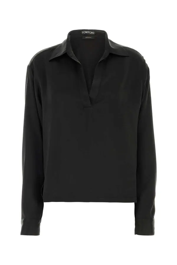 TOM FORD Silk Blouse - Black