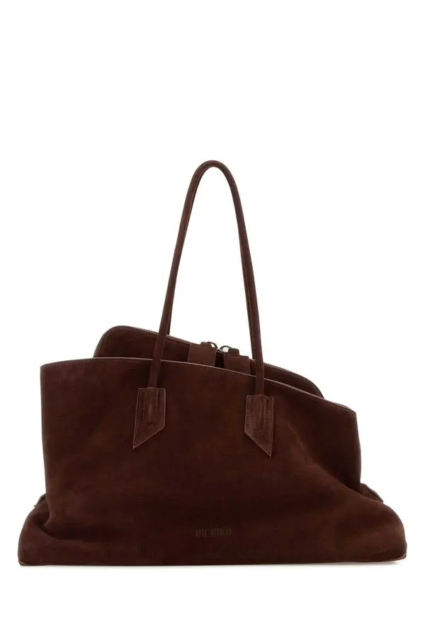 Attico Suede La Passeggiata Shopping Bag - Brown