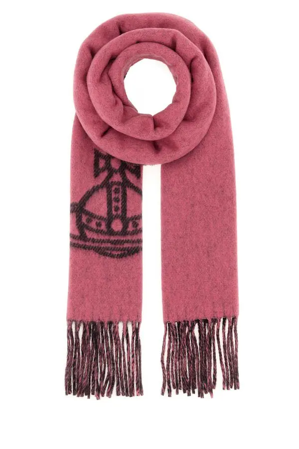 VIVIENNE WESTWOOD Dark Wool Scarf