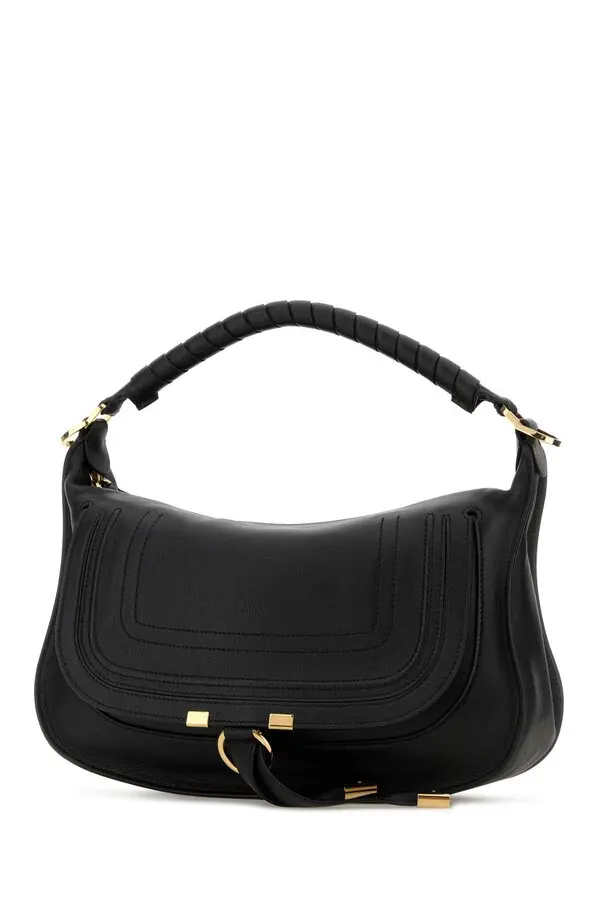 Chloé Small Marcie Shoulder Bag - Black