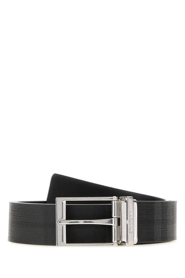 Burberry Reversible Check Belt - Multicolor