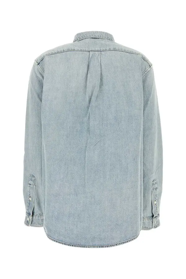 Miu Miu Light Denim Shirt - Blue