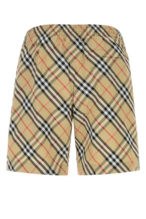 Burberry Embroidered Nylon Swimming Shorts