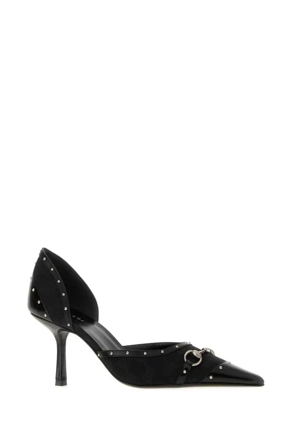 Gucci Gg Fabric Savoy Pumps