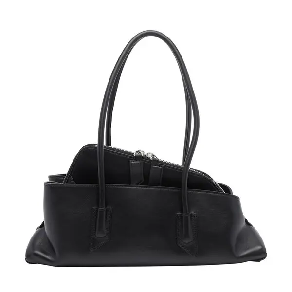 Attico Small La Passeggiata Shoulder Bag - Black