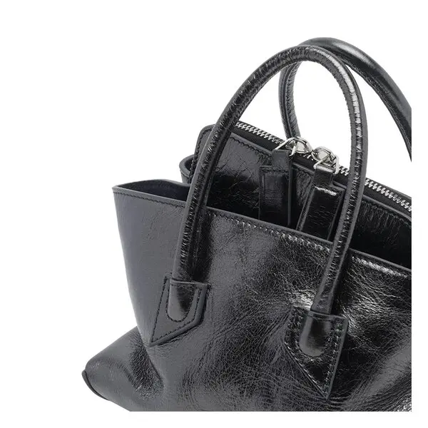 Attico Mini La Passeggiata Handbag - Gray