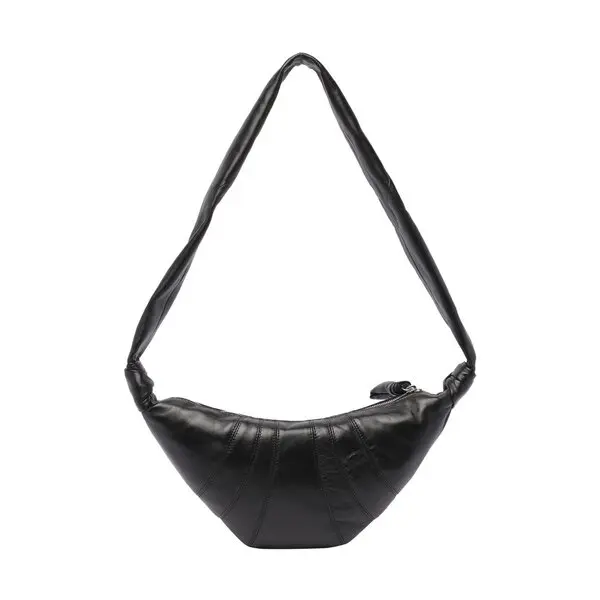 LEMAIRE Croissant Shoulder Bag - Black