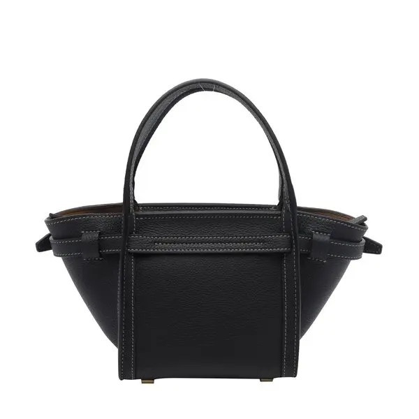 TOD'S Mini T Signature Leather Shopping Bag