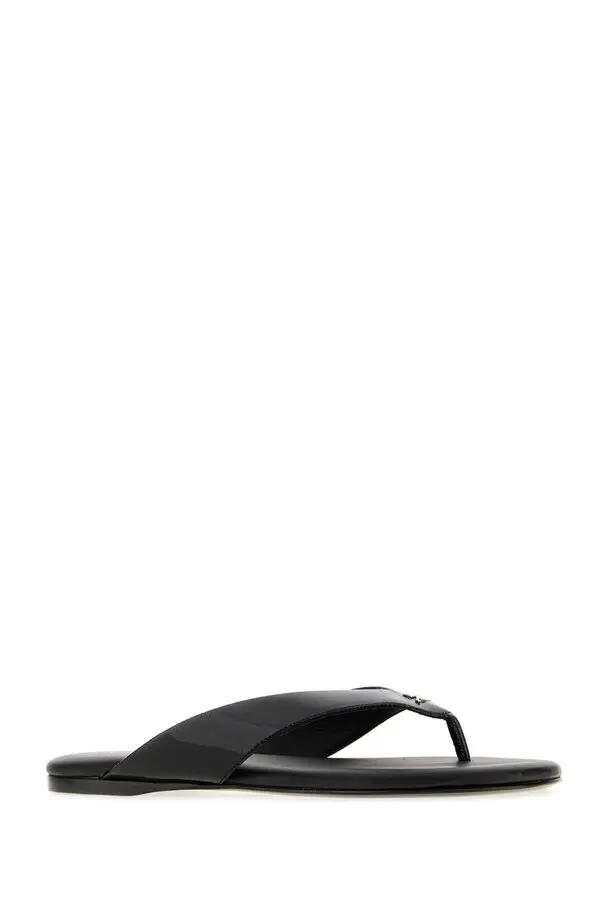 COURREGES Vinyl Souliers Thong Slippers