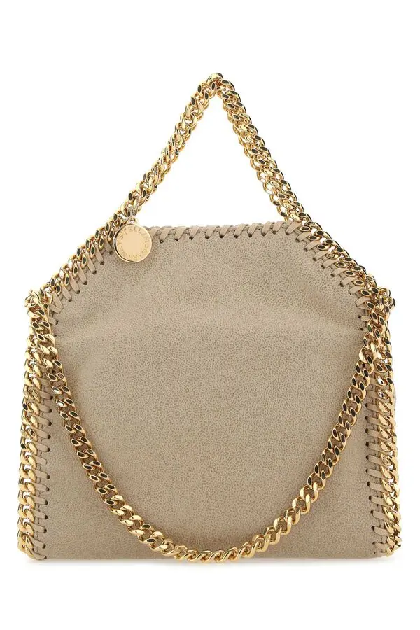 Stella McCartney Sand Shaggy Deer Micro Falabella Handbag - Brown