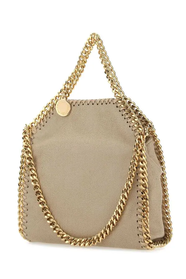 Stella McCartney Sand Shaggy Deer Micro Falabella Handbag