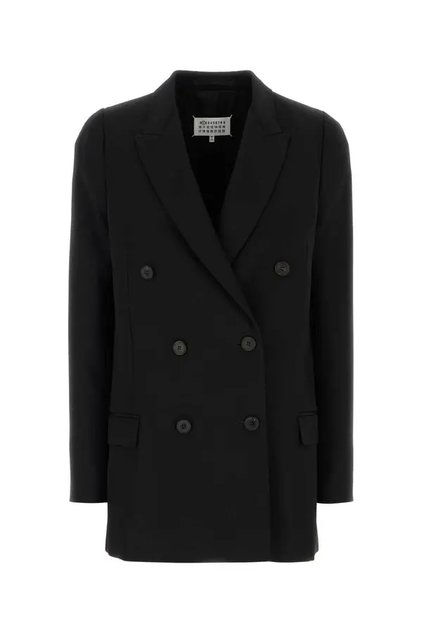 MAISON MARGIELA Wool Blazer - Black