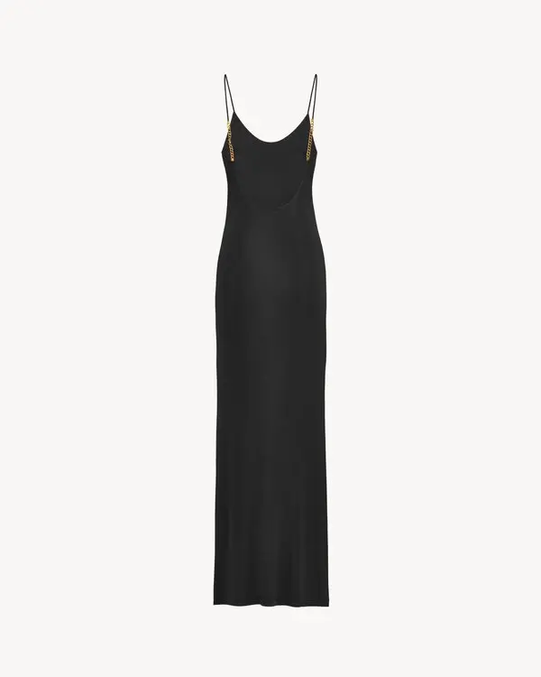 Saint Laurent Backless Dress