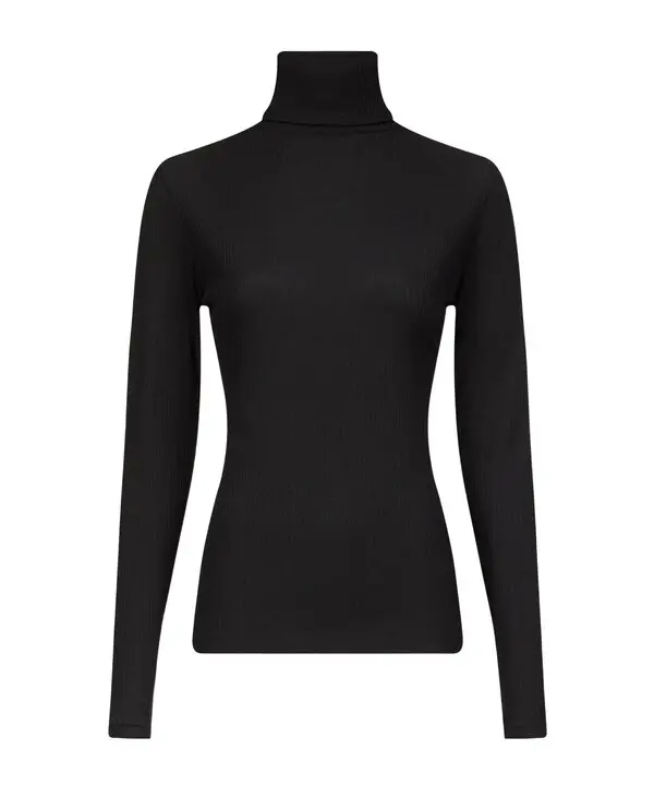 Loulou De Saison Gallinara High Neck Jumper - Black