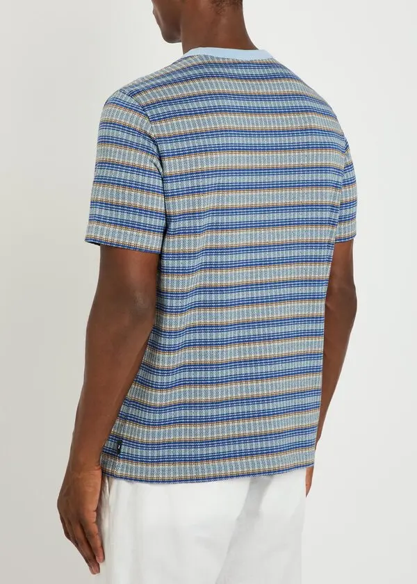 Paul Smith Striped Cotton-blend T-shirt