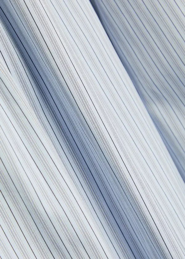 RÓHE Striped Cotton Oxford Shirt
