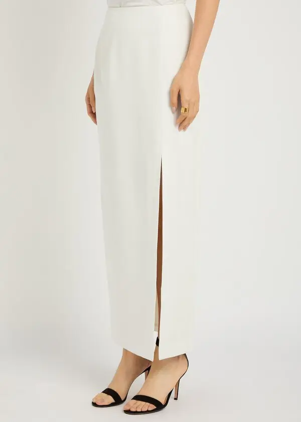 PATRICK MCDOWELL Silk And Wool-blend Midi Skirt