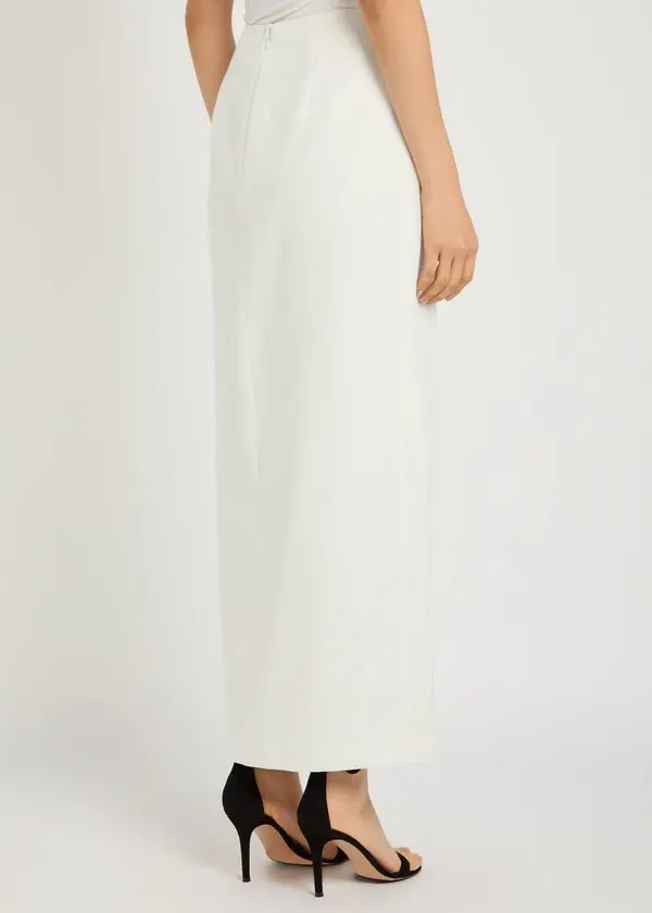 PATRICK MCDOWELL Silk And Wool-blend Midi Skirt