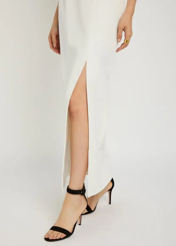 PATRICK MCDOWELL Silk And Wool-blend Midi Skirt