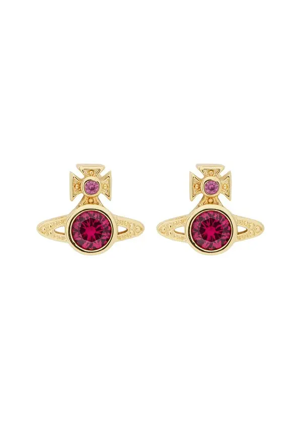 VIVIENNE WESTWOOD London Orb Stud Earrings - Gold