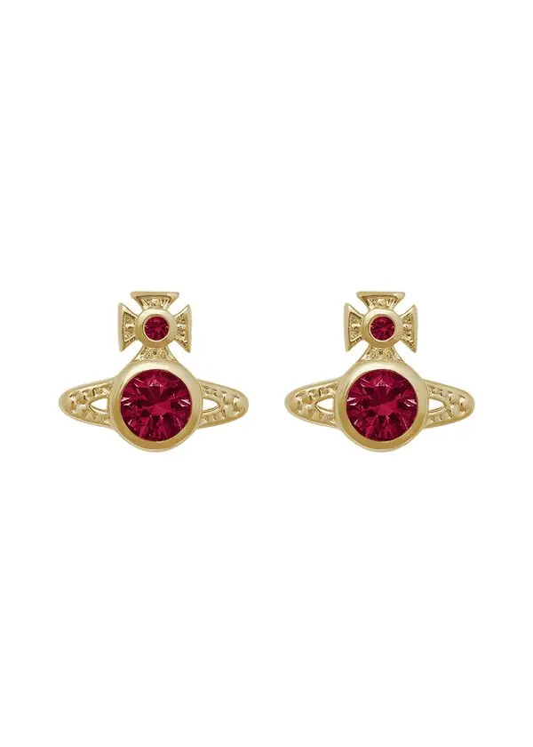 VIVIENNE WESTWOOD London Orb Stud Earrings - Gold