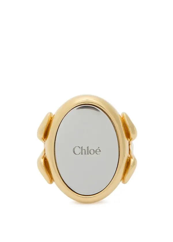 Chloé The Mirror Two-toned Ring - Gold