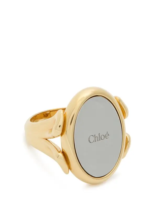 Chloé The Mirror Two-toned Ring