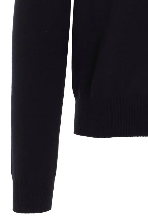 Loro Piana Classic Turtleneck Jumper - Navy Blue