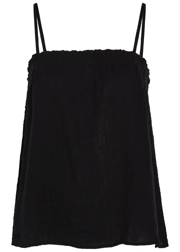Eileen Fisher Cotton Cami Top - Black