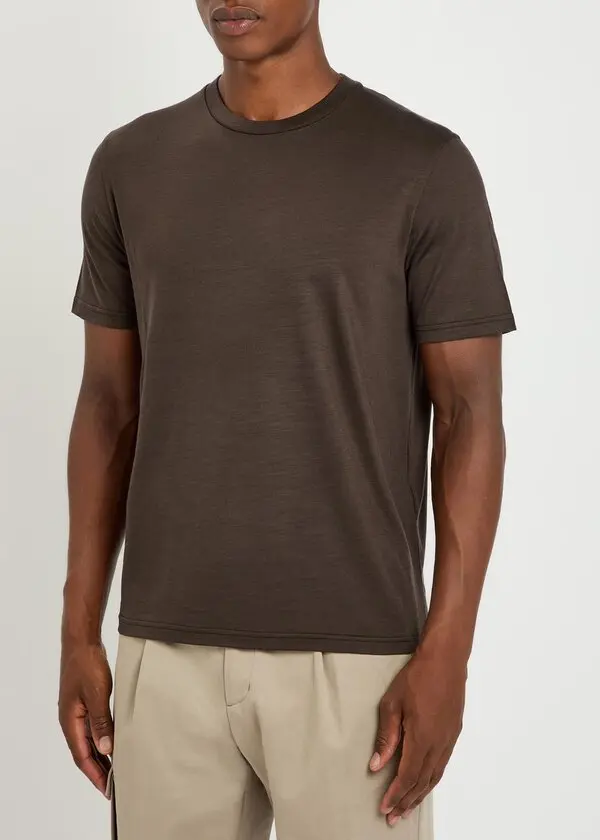 Herno Wool-jersey T-shirt