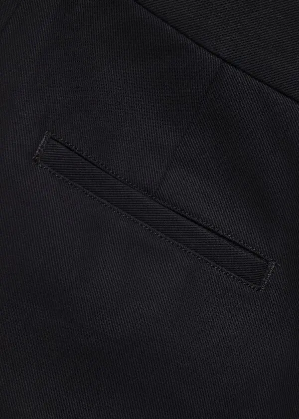 Maria Mcmanus Flared-leg Cotton-twill Trousers