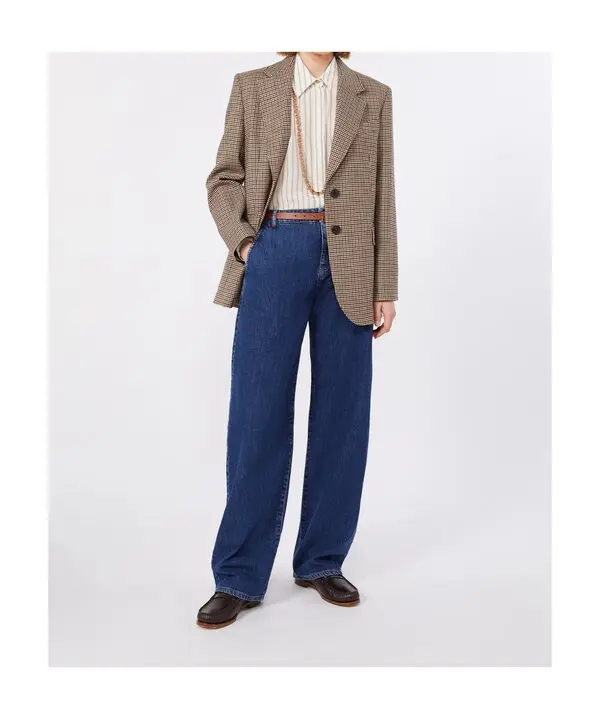 Max Mara Barrel-leg Denim Trousers