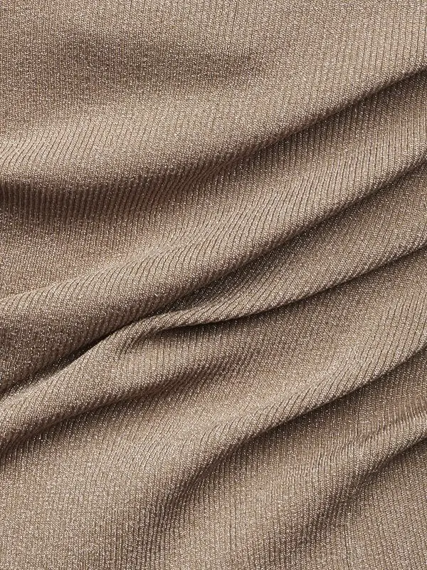 Max Mara Sequoia Short-sleeved Knitted Top - Brown