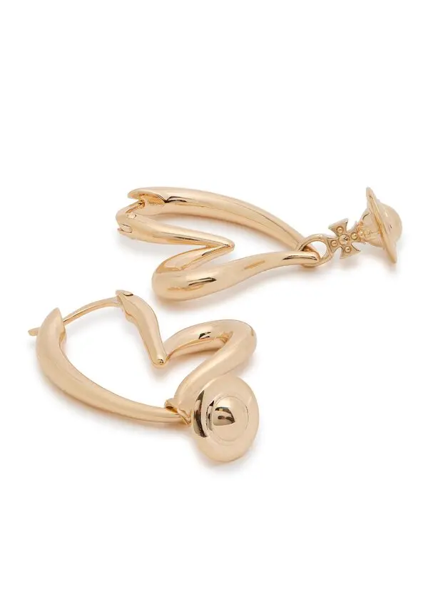 VIVIENNE WESTWOOD Emily Heart Orb-pendant Drop Earrings