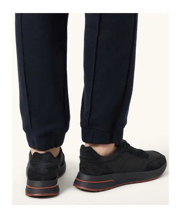 Loro Piana Logo Debossed Sneakers