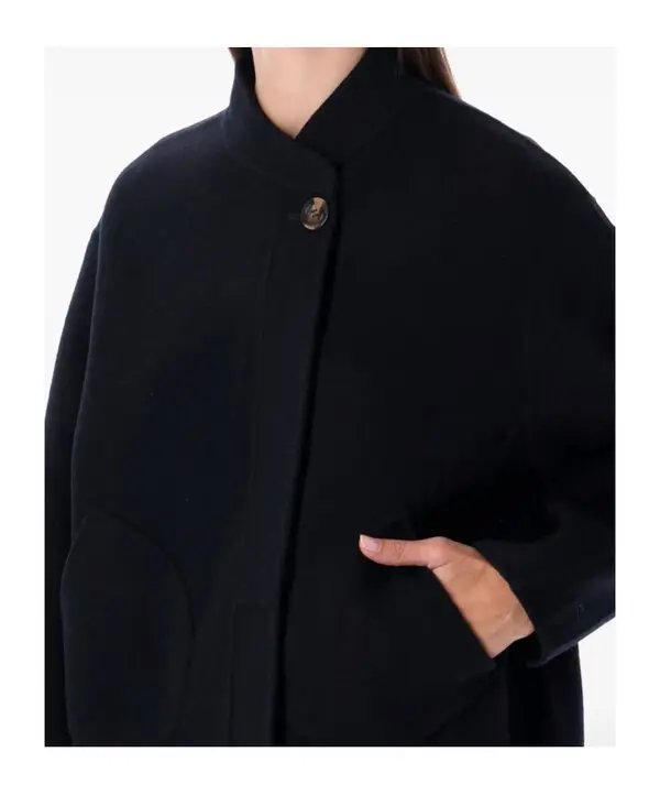 Soeur High-neck Single-button Casual Jacket