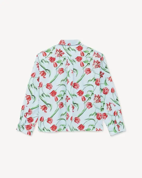 Kenzo Tulip Cotton Poplin Shirt
