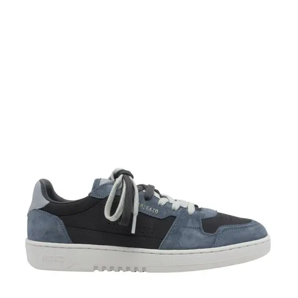 Axel Arigato Suede Leather Colour Block Lace-up Sneakers - Blue
