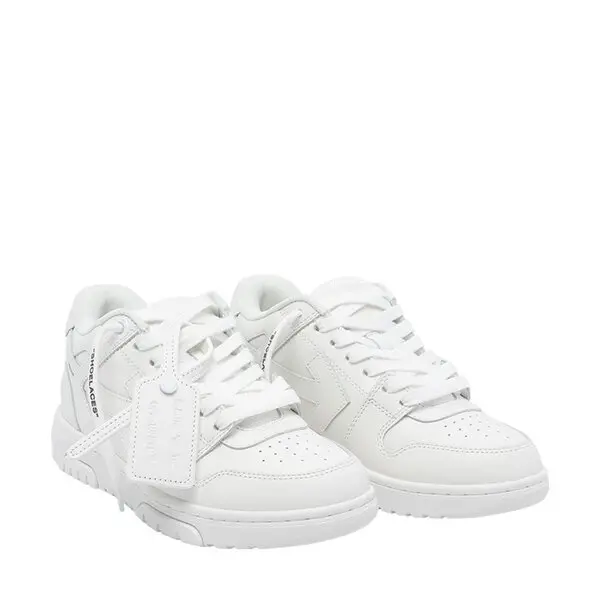 Off-White Off Out Of Office" Leather Sneakers - White