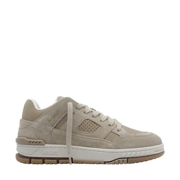 Axel Arigato Area Lo Suede Leather Sneakers - Cream