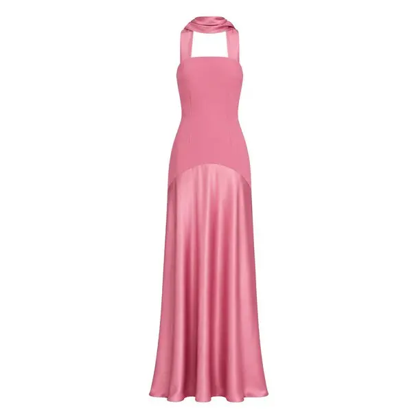 Solace London Mae Maxi Dress - Pink