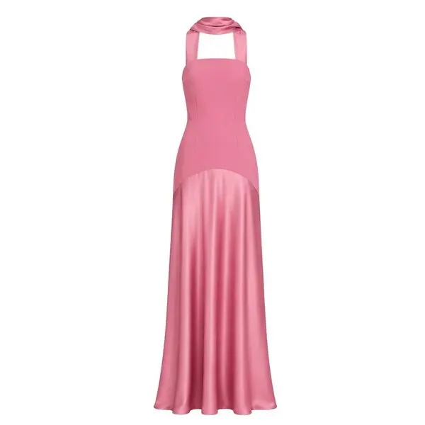 Solace London Mae Maxi Dress - Pink
