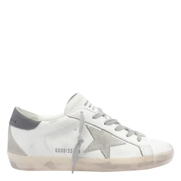 GOLDEN GOOSE Super-star Sneakers With Crystal Embellishment