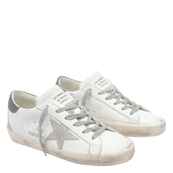 GOLDEN GOOSE Super-star Sneakers With Crystal Embellishment