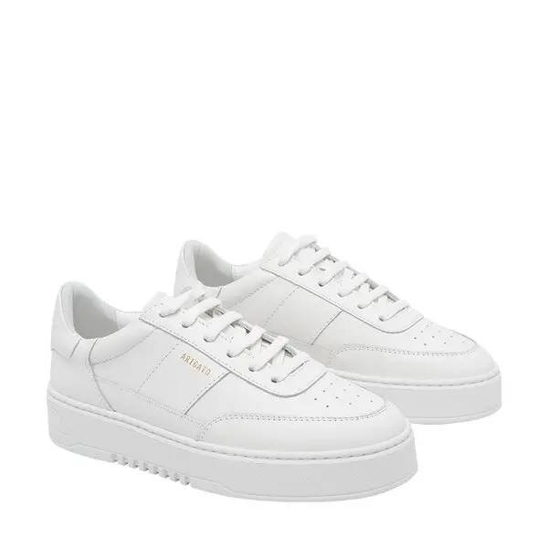 Axel Arigato Orbit Vintage Leather Lace-up Sneakers - White