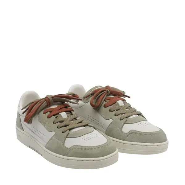 Axel Arigato Jade Suede Leather Color Block Sneakers - Green