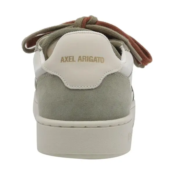 Axel Arigato Jade Suede Leather Color Block Sneakers - Green