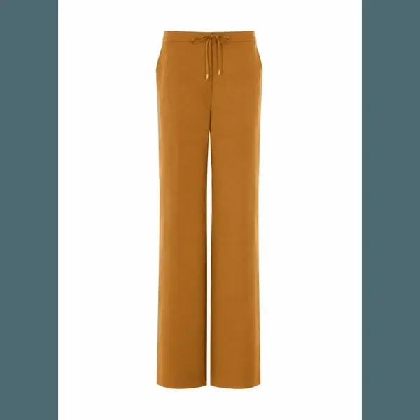 Max Mara Straight-leg Virgin Wool Trousers - Brown