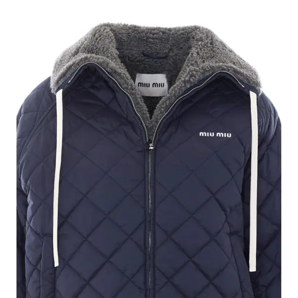 Miu Miu Quilted Down Jacket