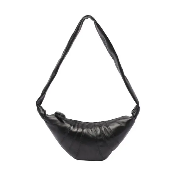 LEMAIRE Small Le Croissant Shoulder Bag - Black